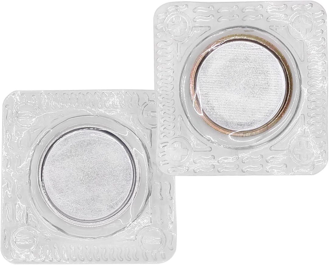 Hidden Invisible Sew-in Magnetic Snap PVC Closure Purse Fastener ...