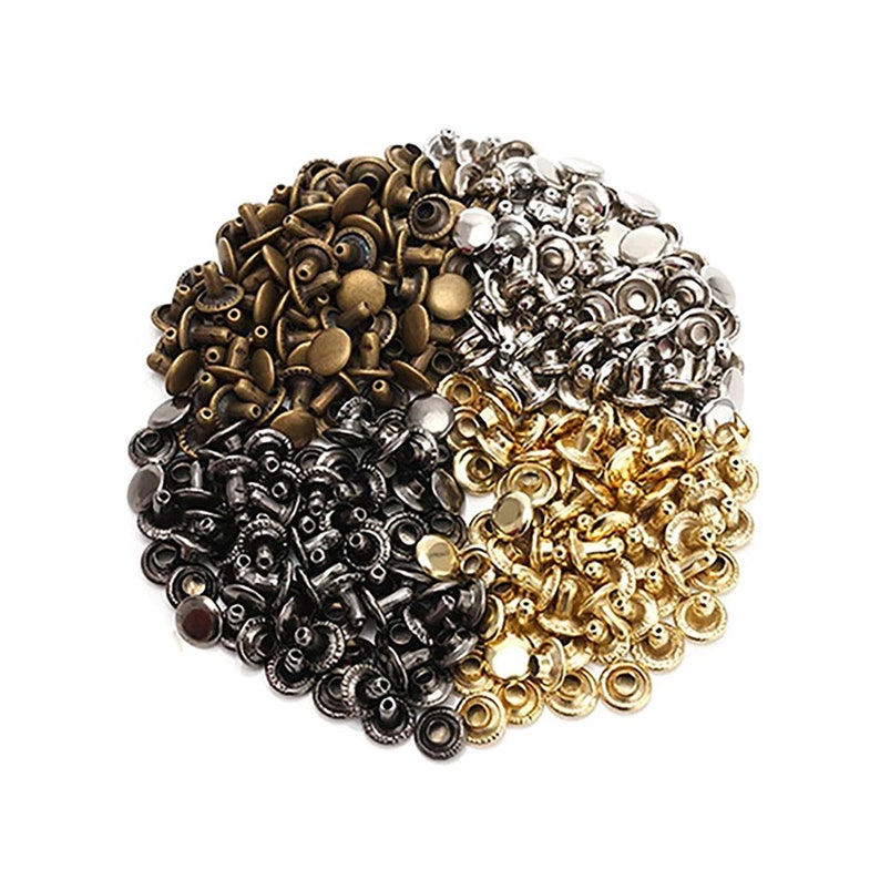 100sets ( 200 Pieces) Single or Double Capped Rivets 7mm 9 Mm 10mm - Etsy