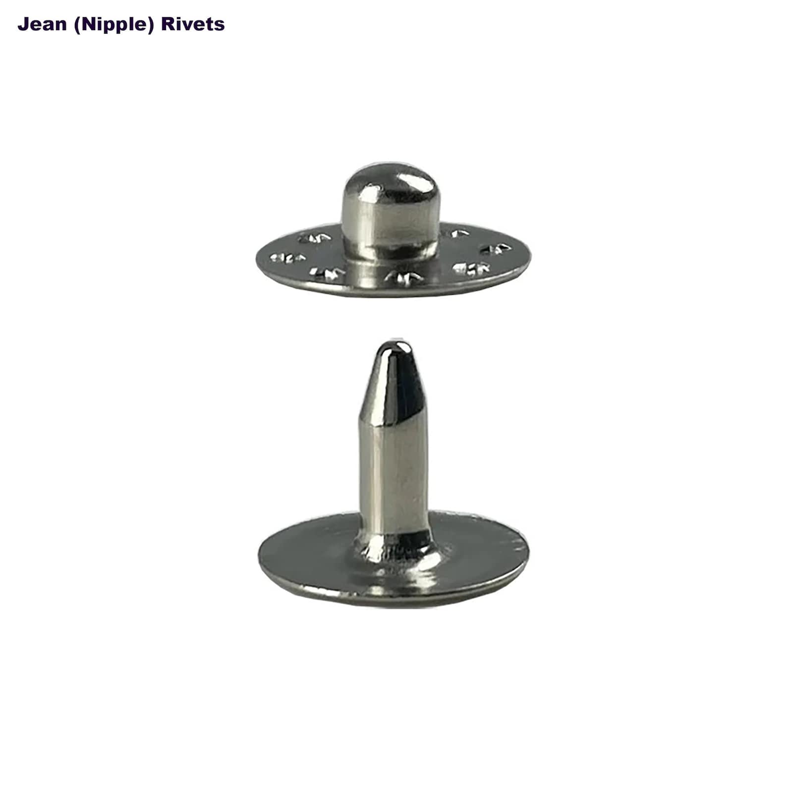 100sets (200 Pieces) of Rivets Your Choice of Size and Color 4 Mm to 11 ...