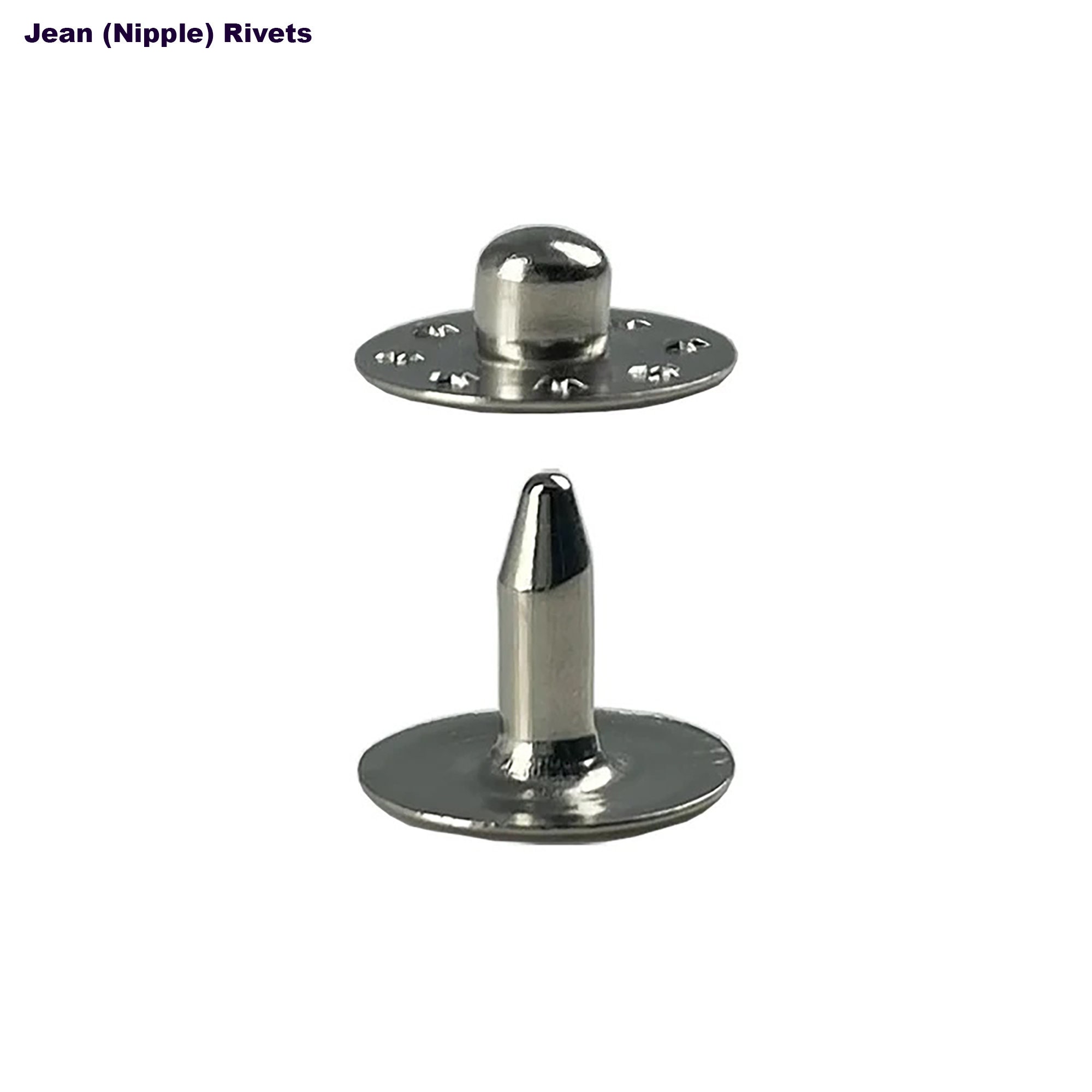 100sets (200 Pieces) of Rivets Your Choice of Size and Color 4 Mm to 11 ...