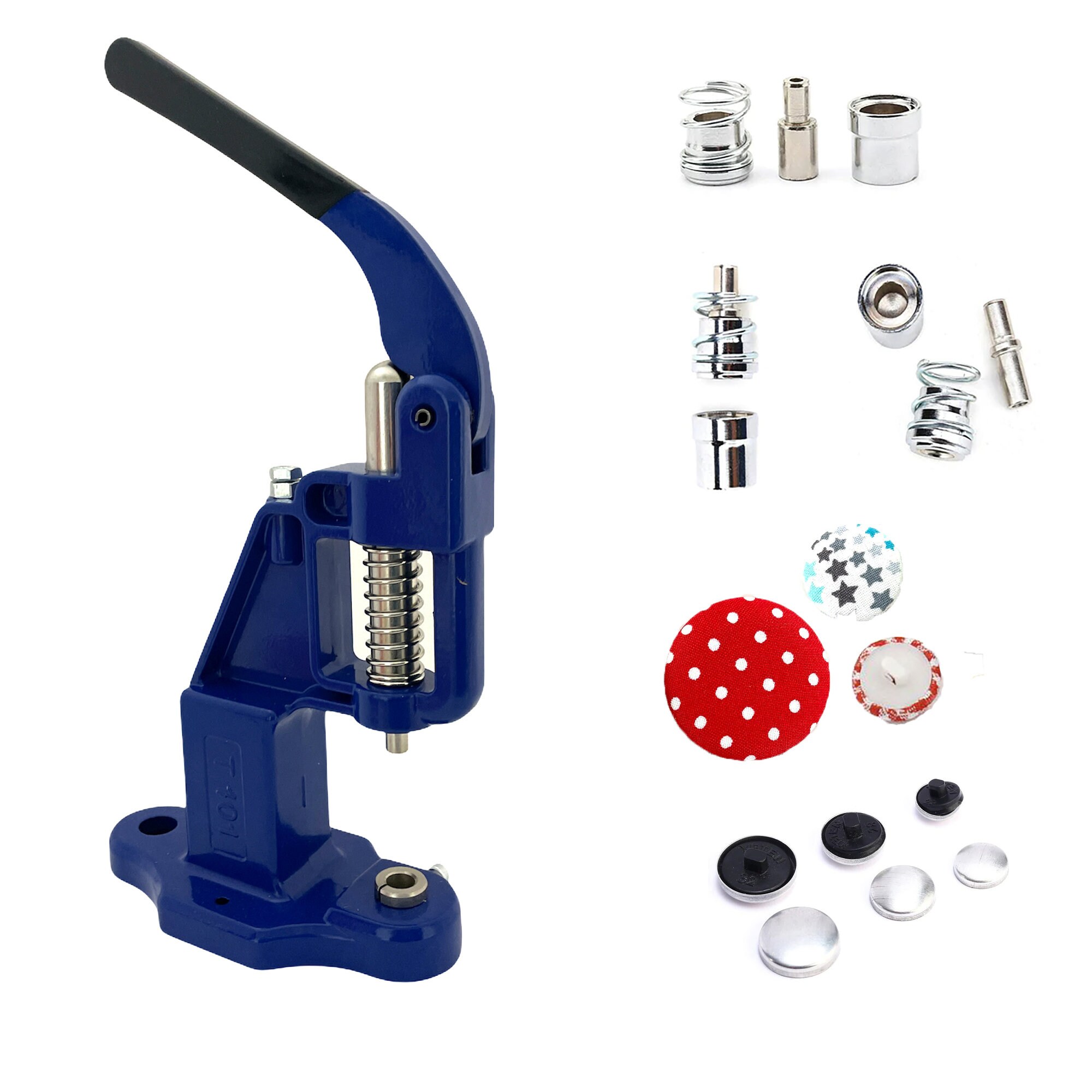 Hobby Trendy Button Maker Kit Punch Press Cloth Button Cover Making ...