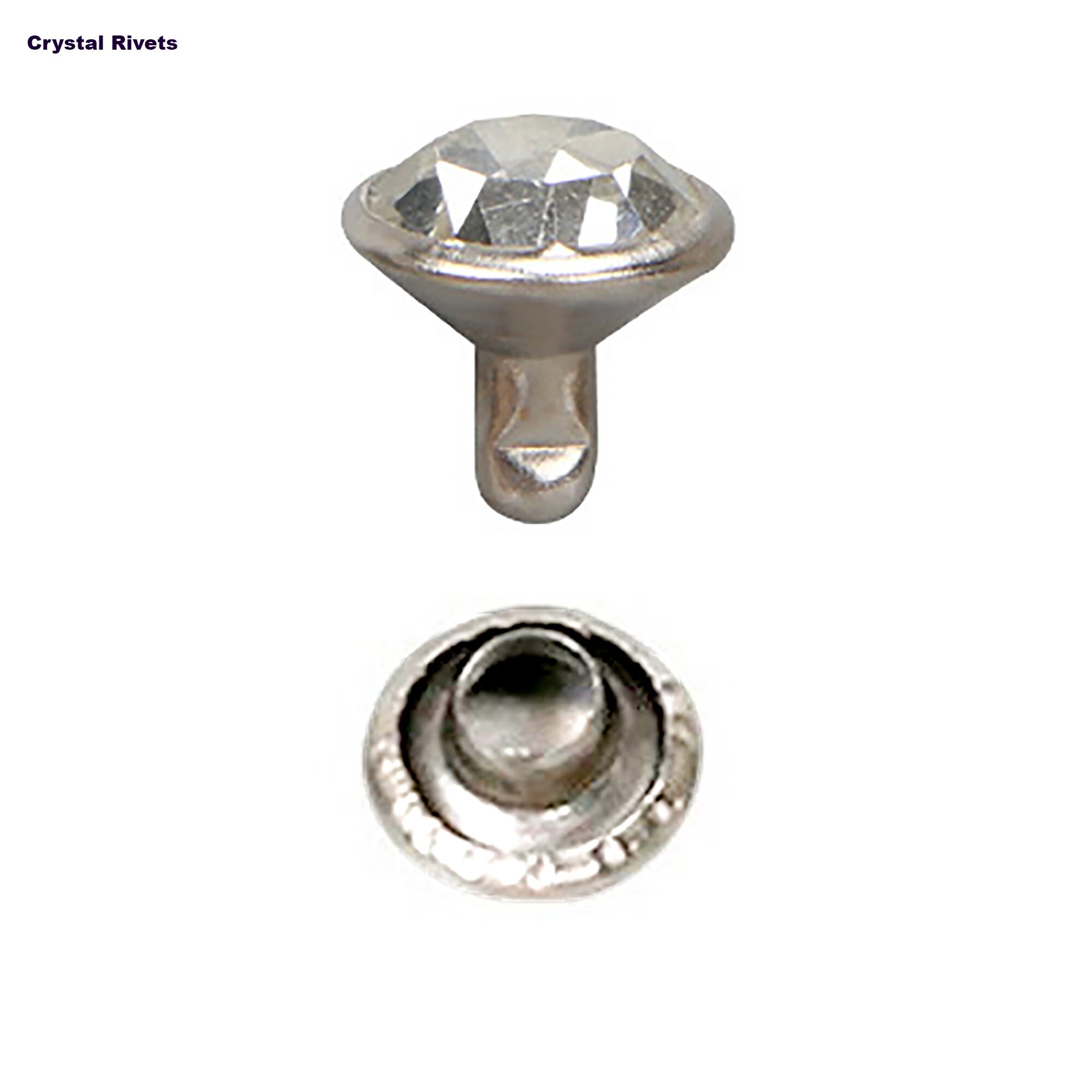 100sets (200 Pieces) of Rivets Your Choice of Size and Color 4 Mm to 11 ...