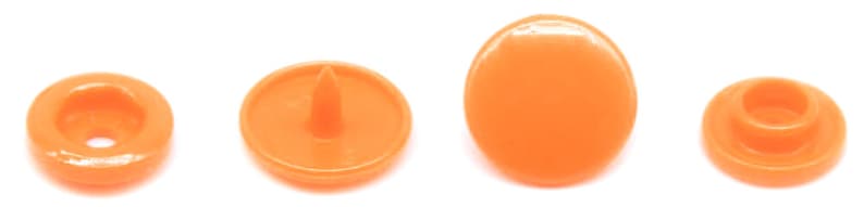 Hobby Trendy 100 Pack Glossy T3 T5 and T8 Kam Plastic Snaps in 14 ...
