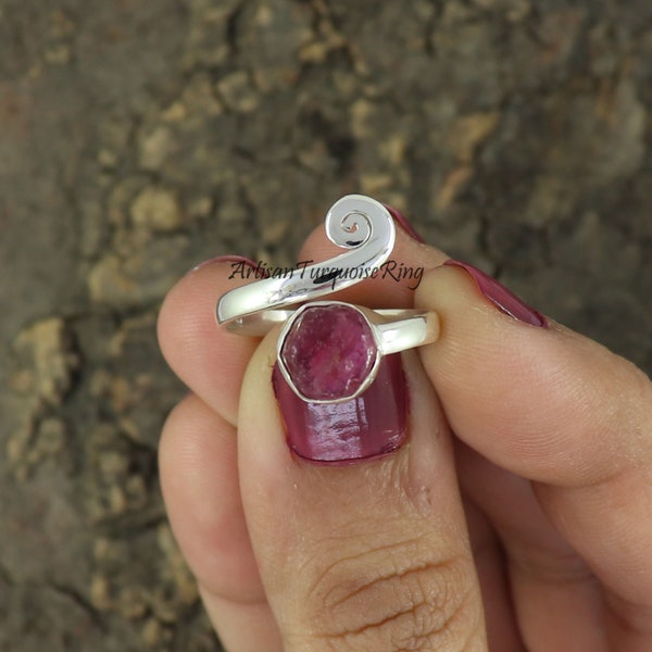 Raw Ruby Ring - Etsy