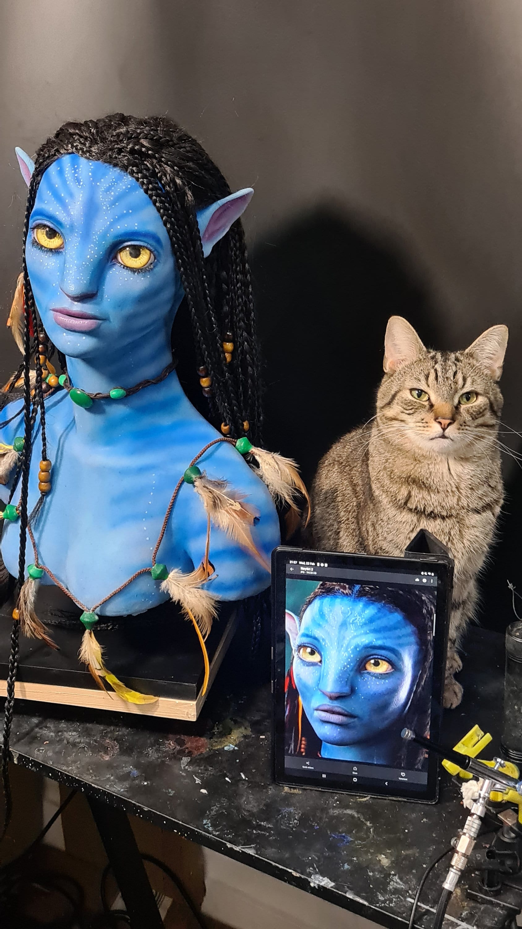 Neytiri Lifesize Deluxe Silicone Fx Bust Avatar - Etsy