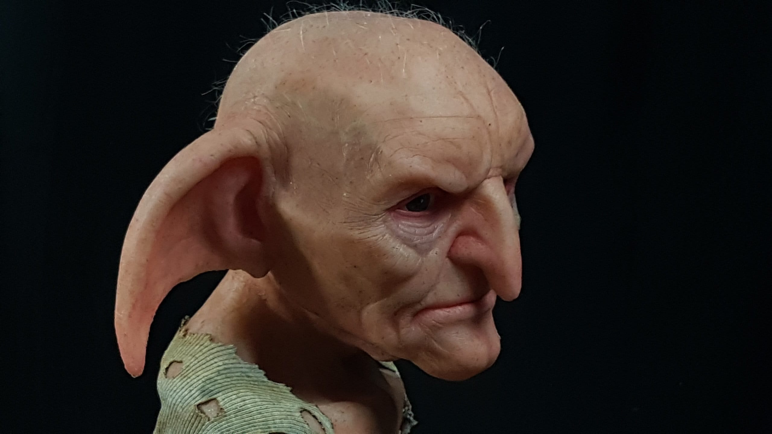 Kreacher Sculpture Bust Harry Potter Platinum Silicone - Etsy