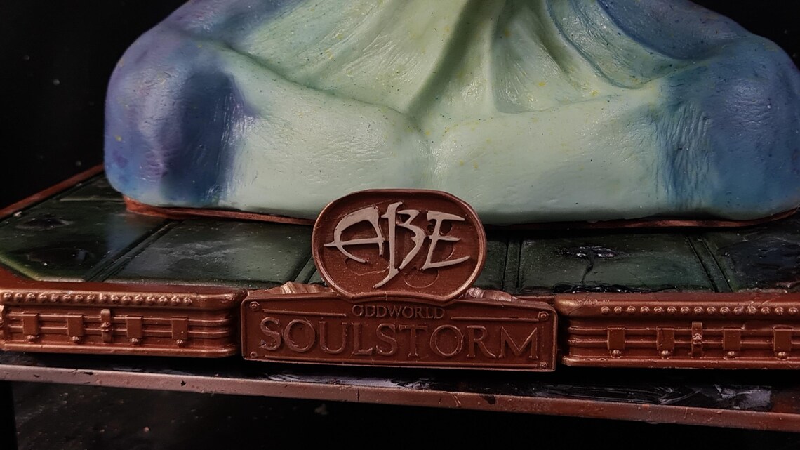 Abe Oddworld Lifesize Silicone Sculpture bust - Etsy