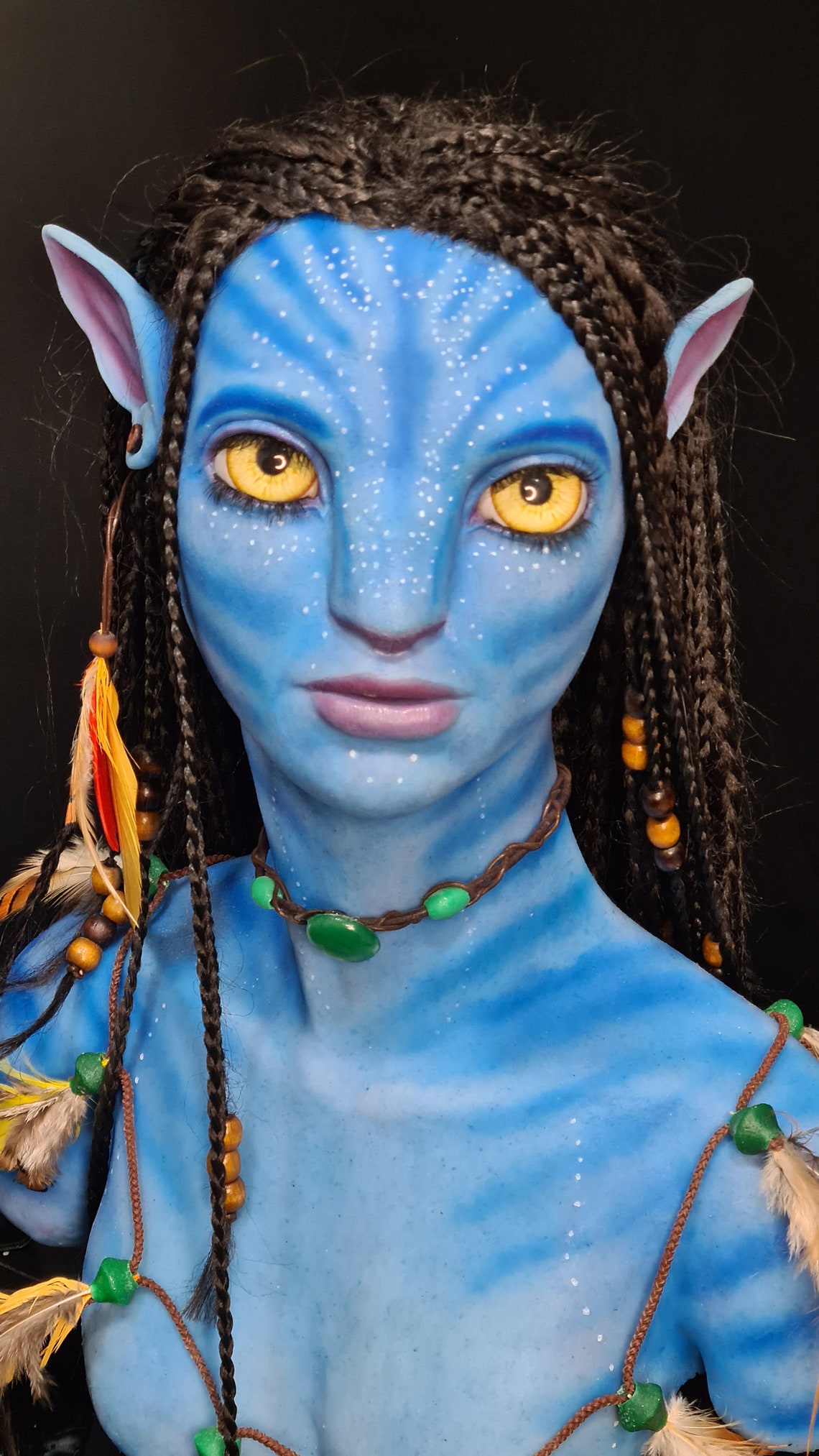 Neytiri Lifesize Deluxe Silicone Fx Bust Avatar - Etsy