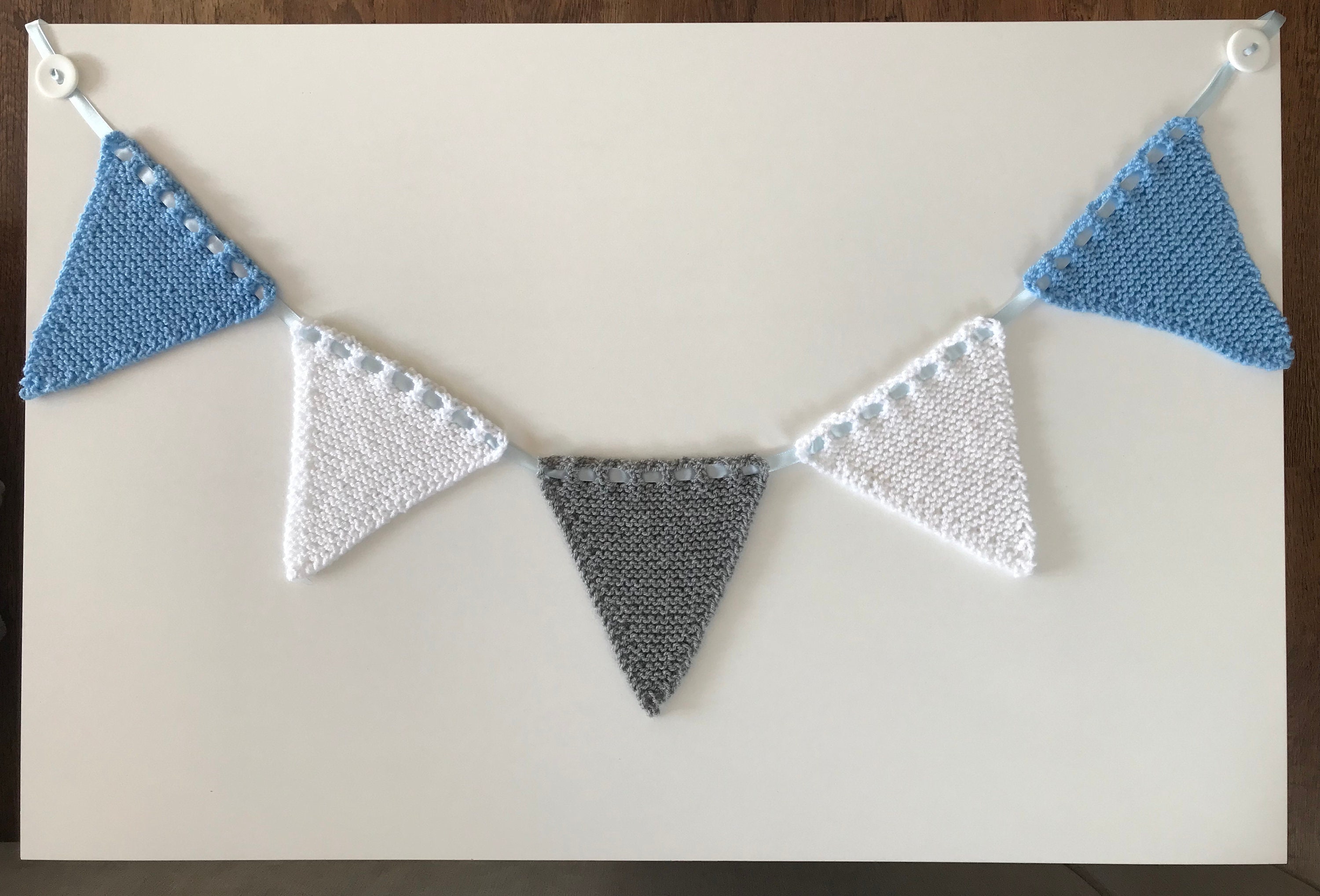 Billy Bunting Bunting de punto - Etsy España