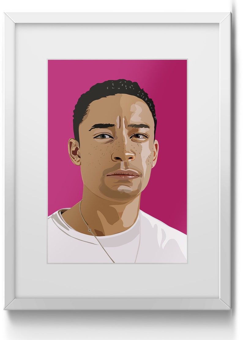 On Sale Loyle Carner Hip Hop Musician Art Print A1 A2 A3 Etsy Uk