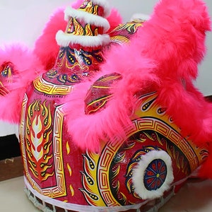 Adult Lion Dance Costume, Handmade Lion Dance Costume, Performance ...