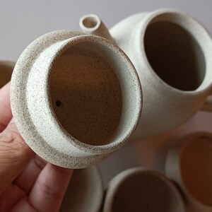 Handmade Black Sandstone Tea Set, Original Ecological Craft - Etsy