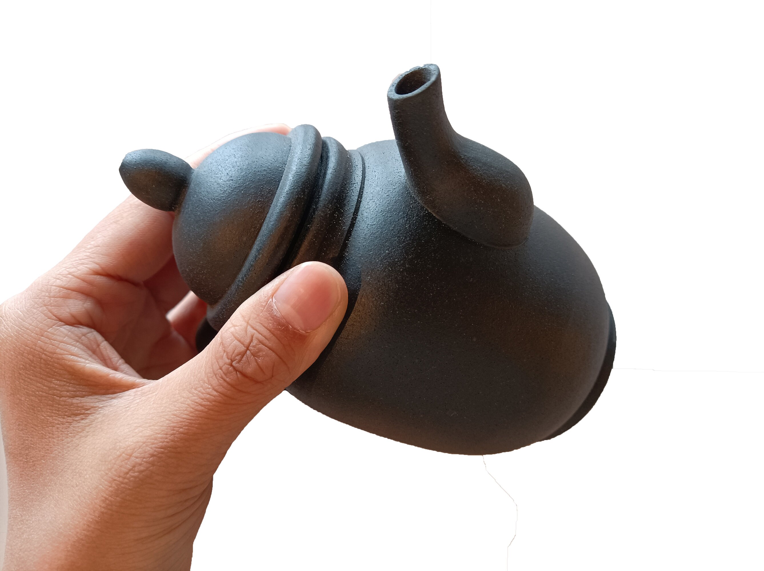 Handmade Black Sandstone Tea Set, Original Ecological Craft - Etsy