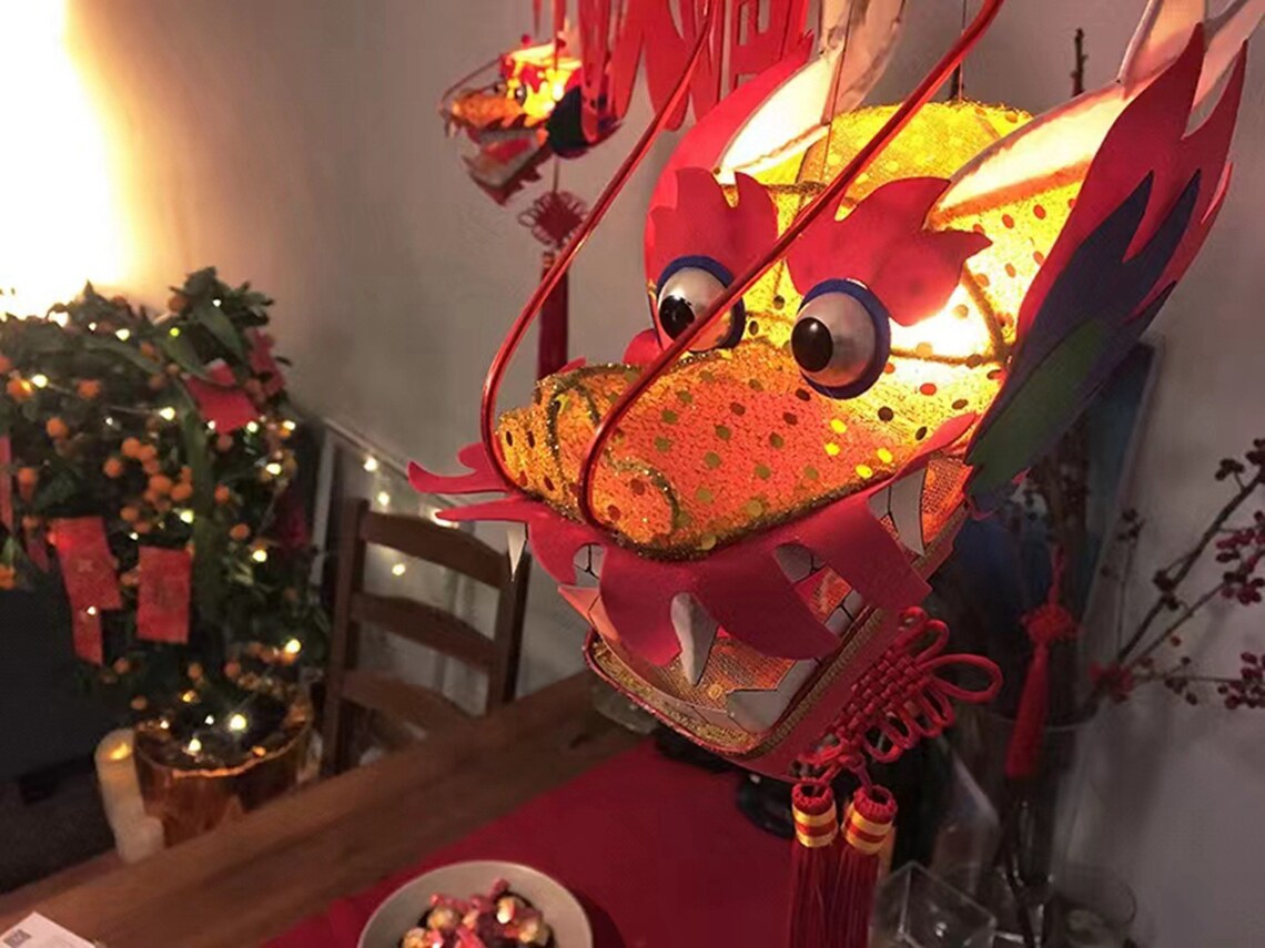 Dragon Lantern, Christmas Lantern, Dragon Lantern, Traditional Lantern ...