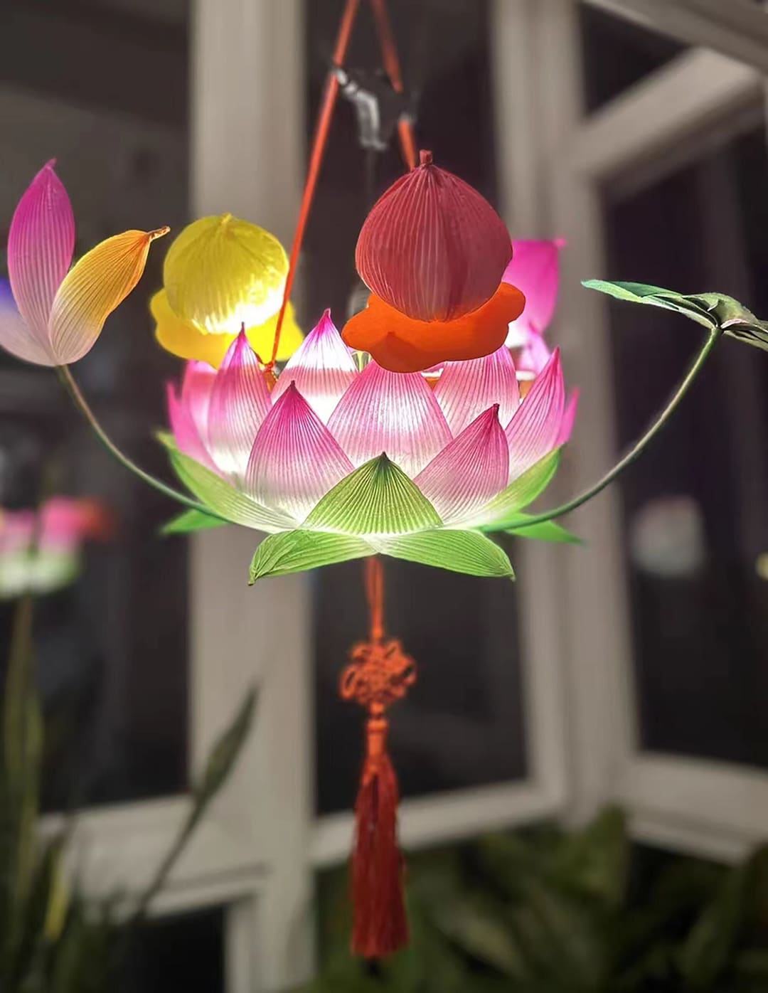 20cmcenturies of Heritage, Handmade Lanterns,pink Lotus Lantern ...