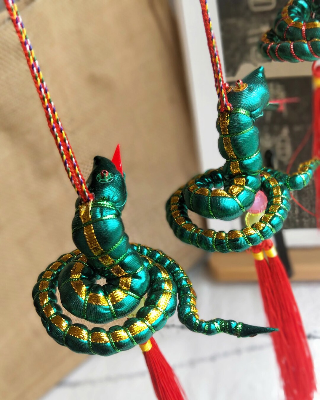 Dragon Boat Festival Dolls, Snake Pendants, Handmade Snakes ...