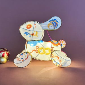 Handmade Rabbit Lanterns, Custom Rabbit Lanterns, Festive Lanterns ...