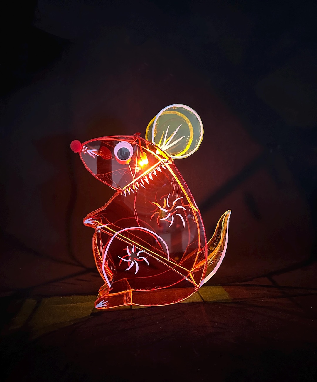 Mouse Lantern,historical Inheritance Craft, Qinhuai Lantern ...