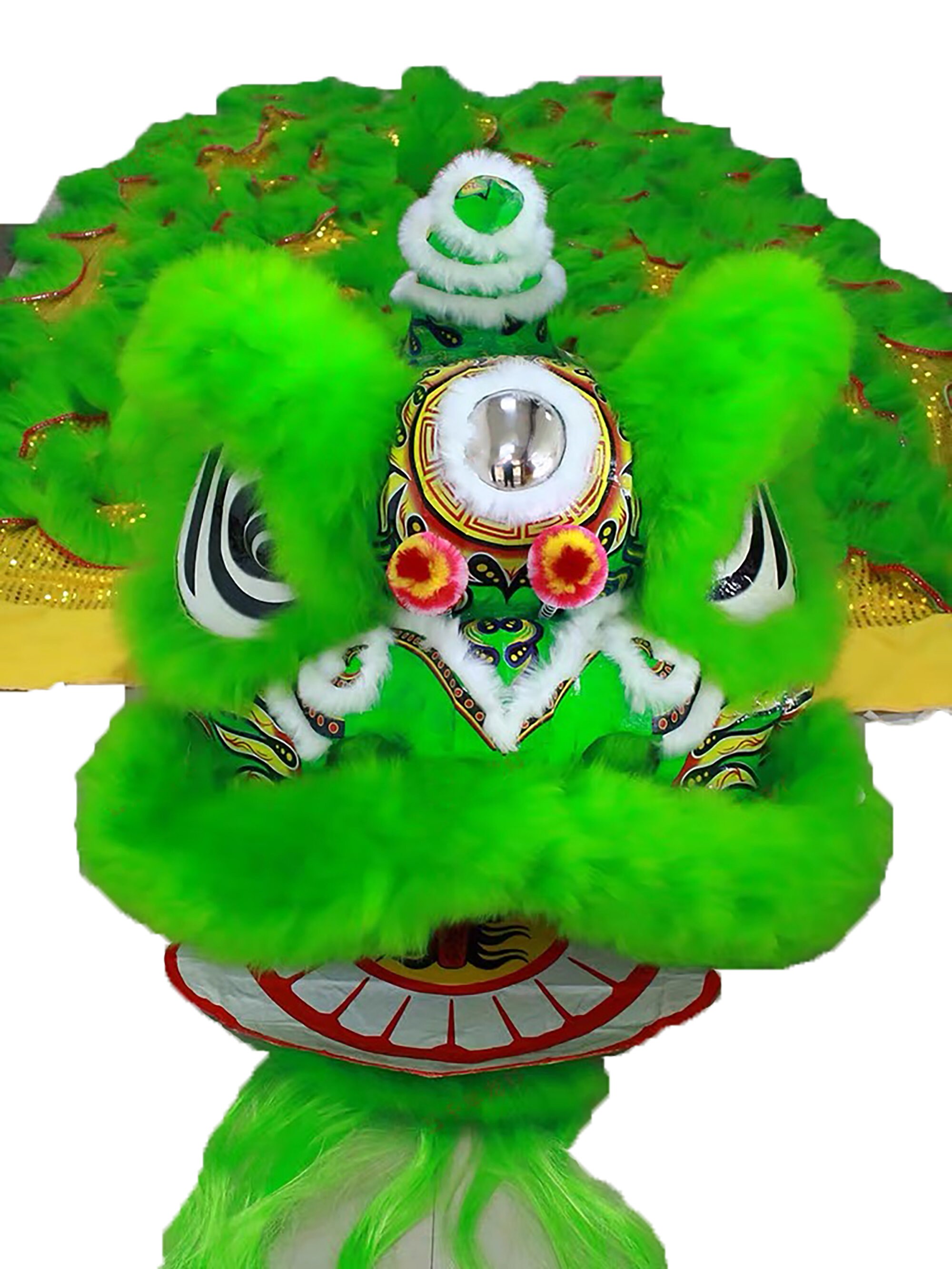 Handmade Wool Lion Dance Costume, Performance Props - Etsy