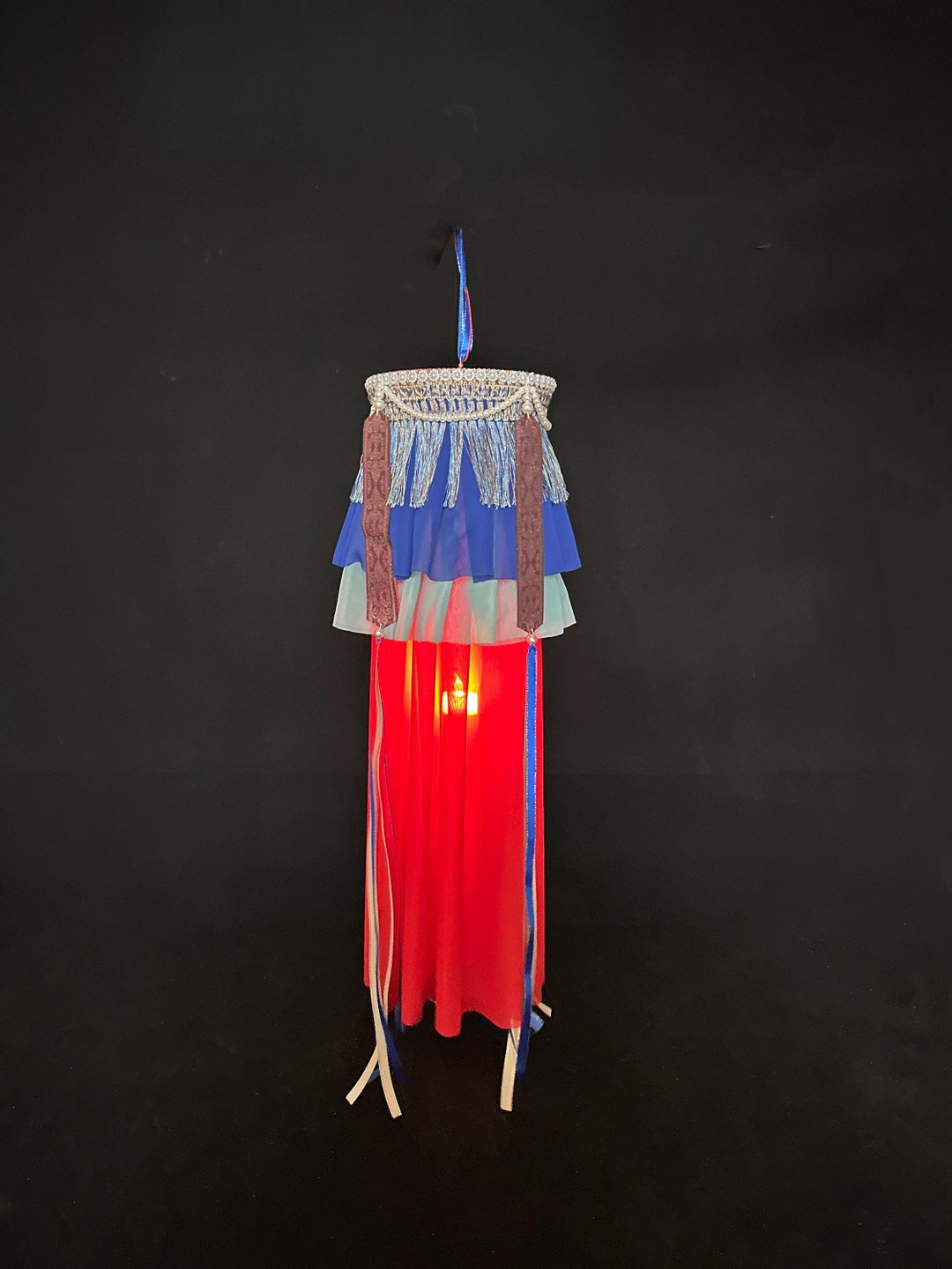 Traditional Red Gauze Lantern, Song Dynasty Wedding Decor - Etsy