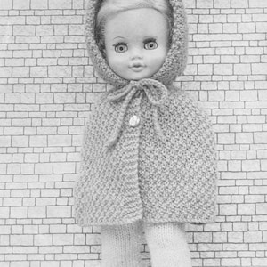 PDF Download Vintage Doll's Clothes Knitting Pattern - Hayfield 7021 ...