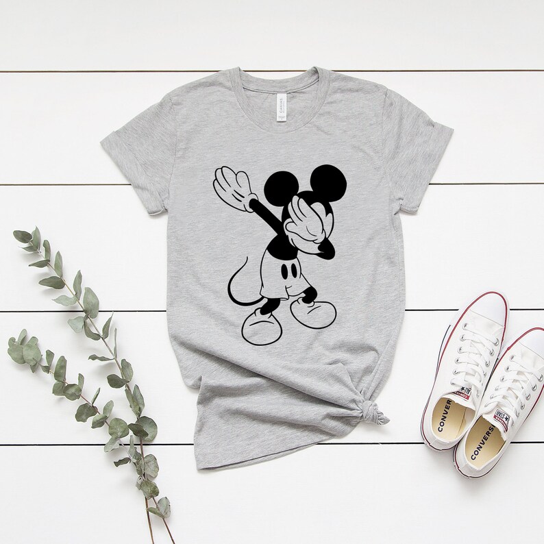 Matching Disney Shirts Mickey Mouse Dabbing Shirt Mickey - Etsy