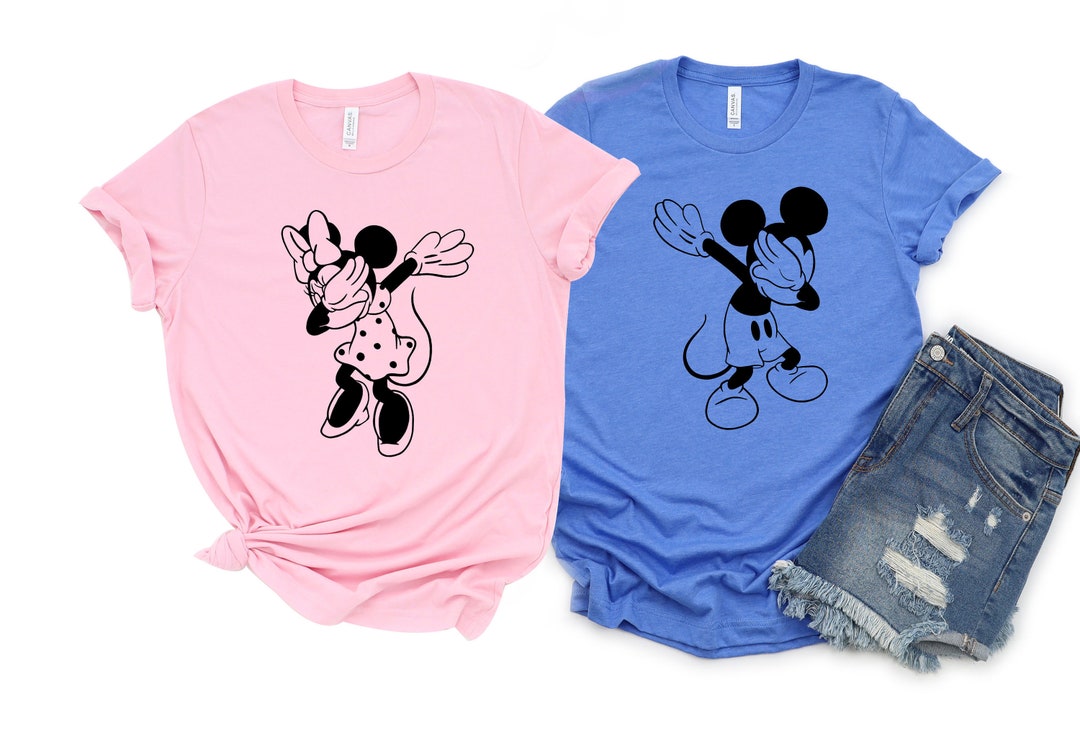 Matching Disney Shirts Mickey Mouse Dabbing Shirt Mickey - Etsy