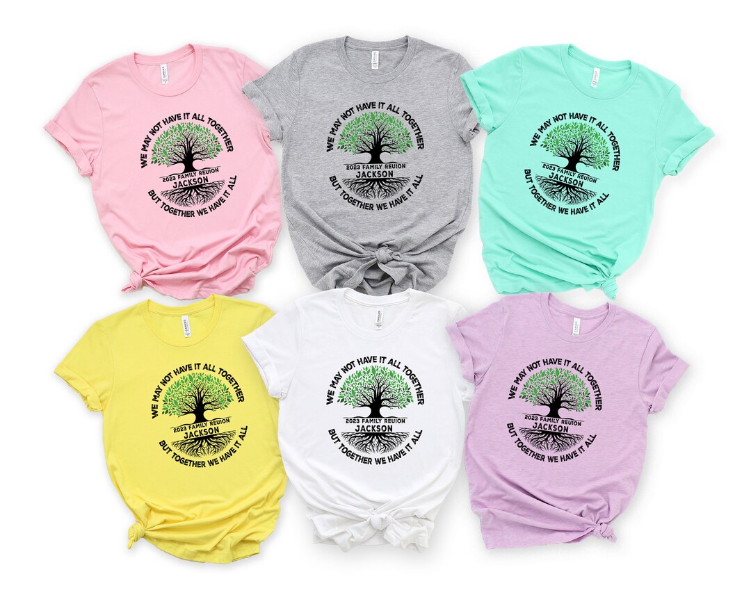 Family Reunion Shirt, Family Tree Shirt, Reunion Shirts, Family Shirts ...