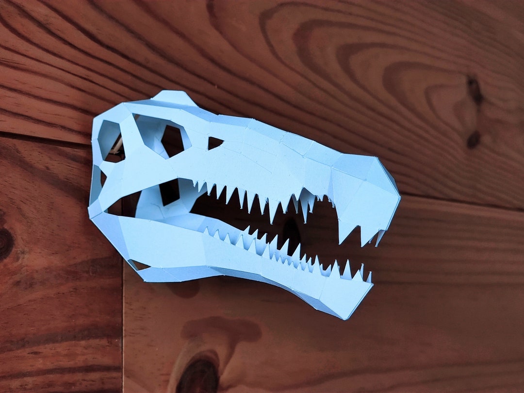 Buy Spinosaurus Skull Papercraft to Download Online in India - Etsy
