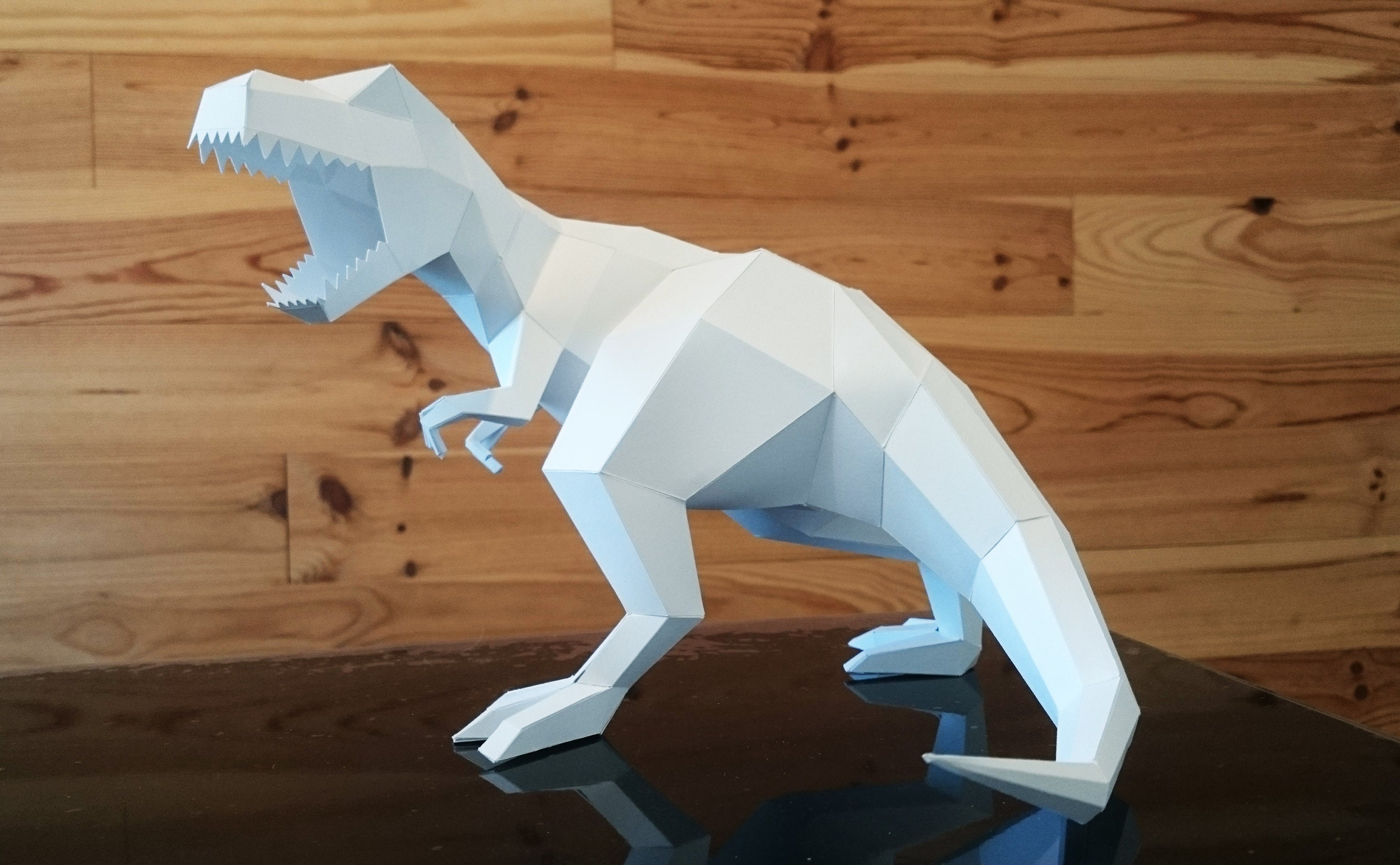 3d paper toy kit T-Rex dinosaur My Paper Dino Toys & Games Toys etna.com.pe