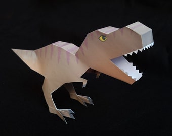 Indoraptor to Download - Papercraft in Colors or to Color - Etsy