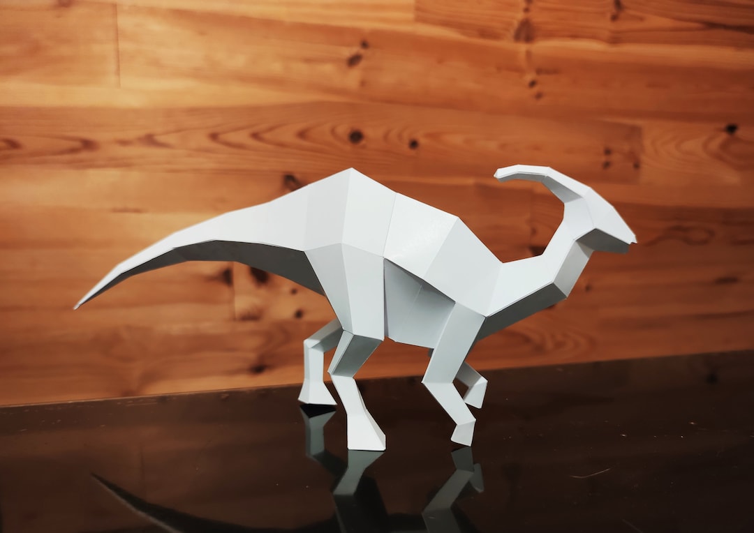 Parasaurolophus - Papercraft to Download (PDF, DXF, SVG) - Etsy