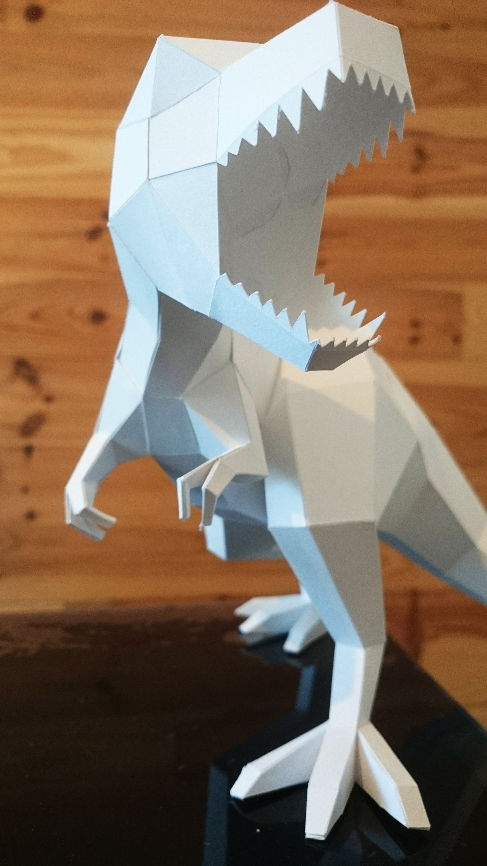 Papercraft T-rex DIY Kit Tyrannosaurus Kit in Paper to - Etsy