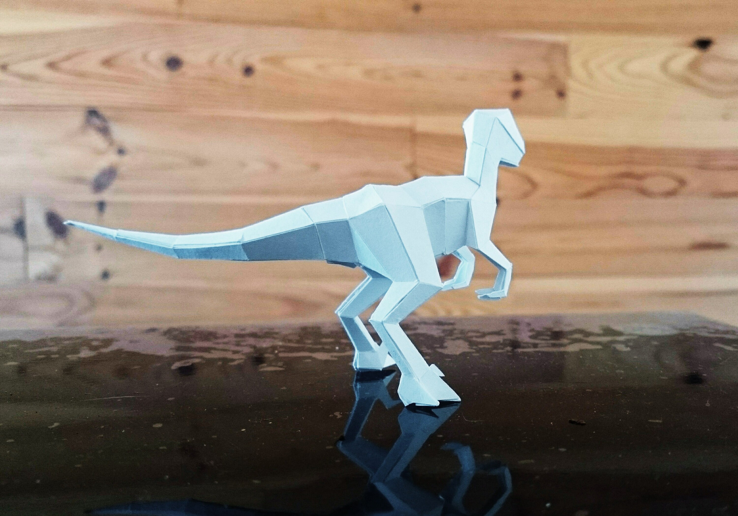 Papercraft Raptor Kit DIY kit de Velociraptor en papier à - Etsy 日本