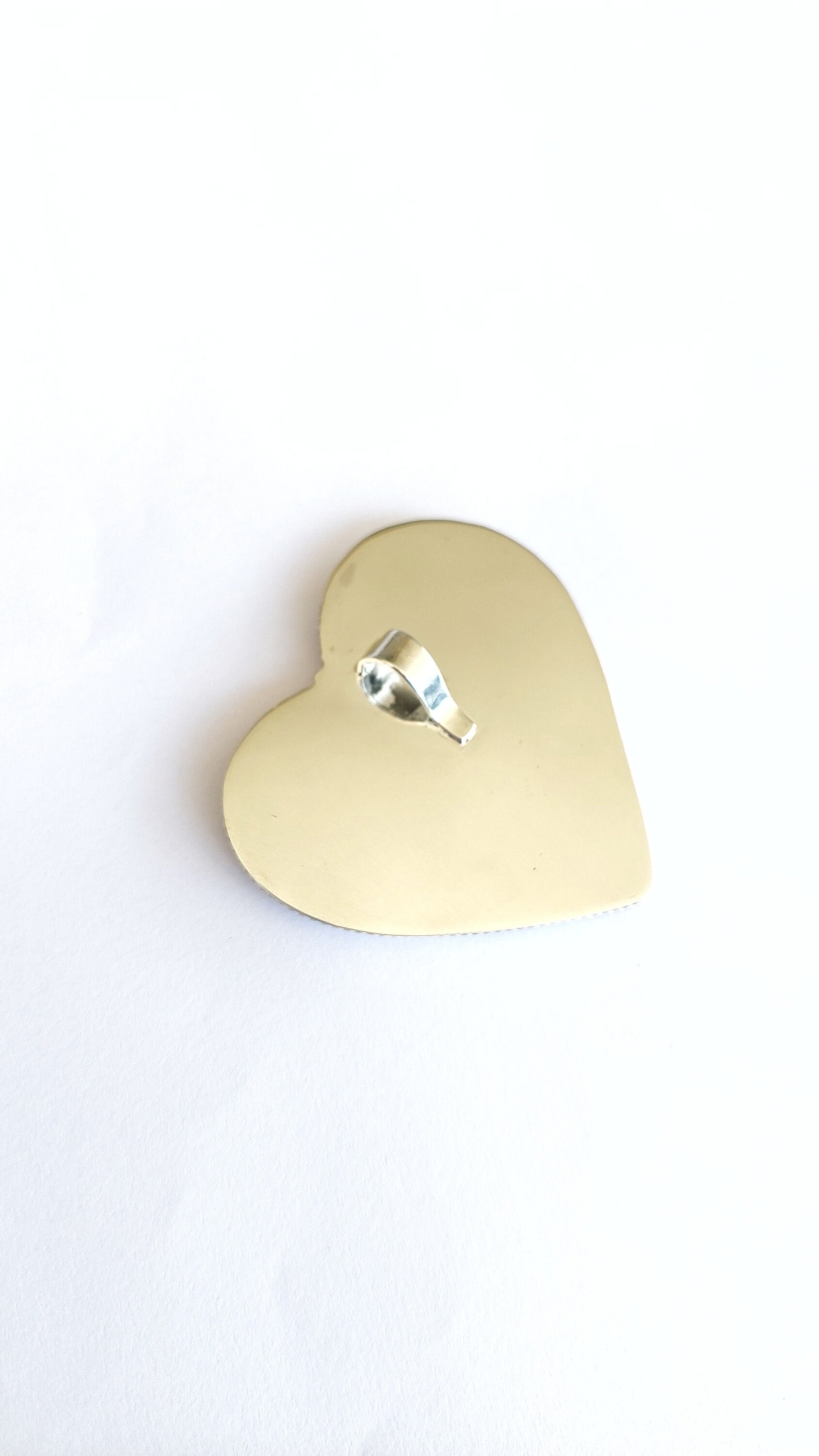 Gustav Klimt Kiss Silver Heart Pendant Klimt Kiss Necklace Symbol of ...
