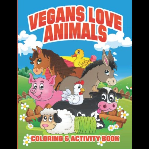 Vegan Colouring Book - Etsy