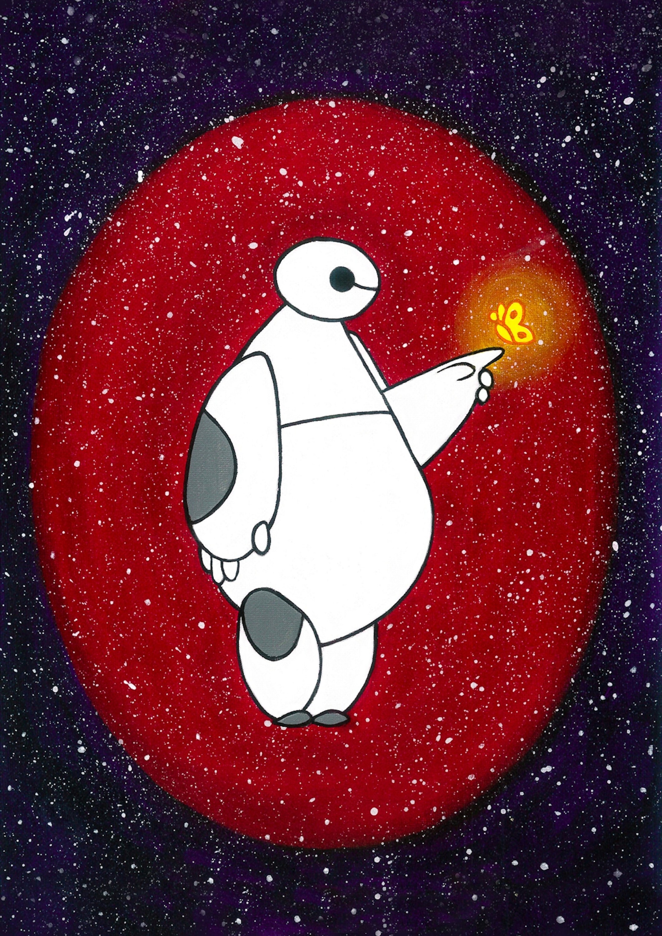 Baymax Art Printable Digital Download Poster - Etsy