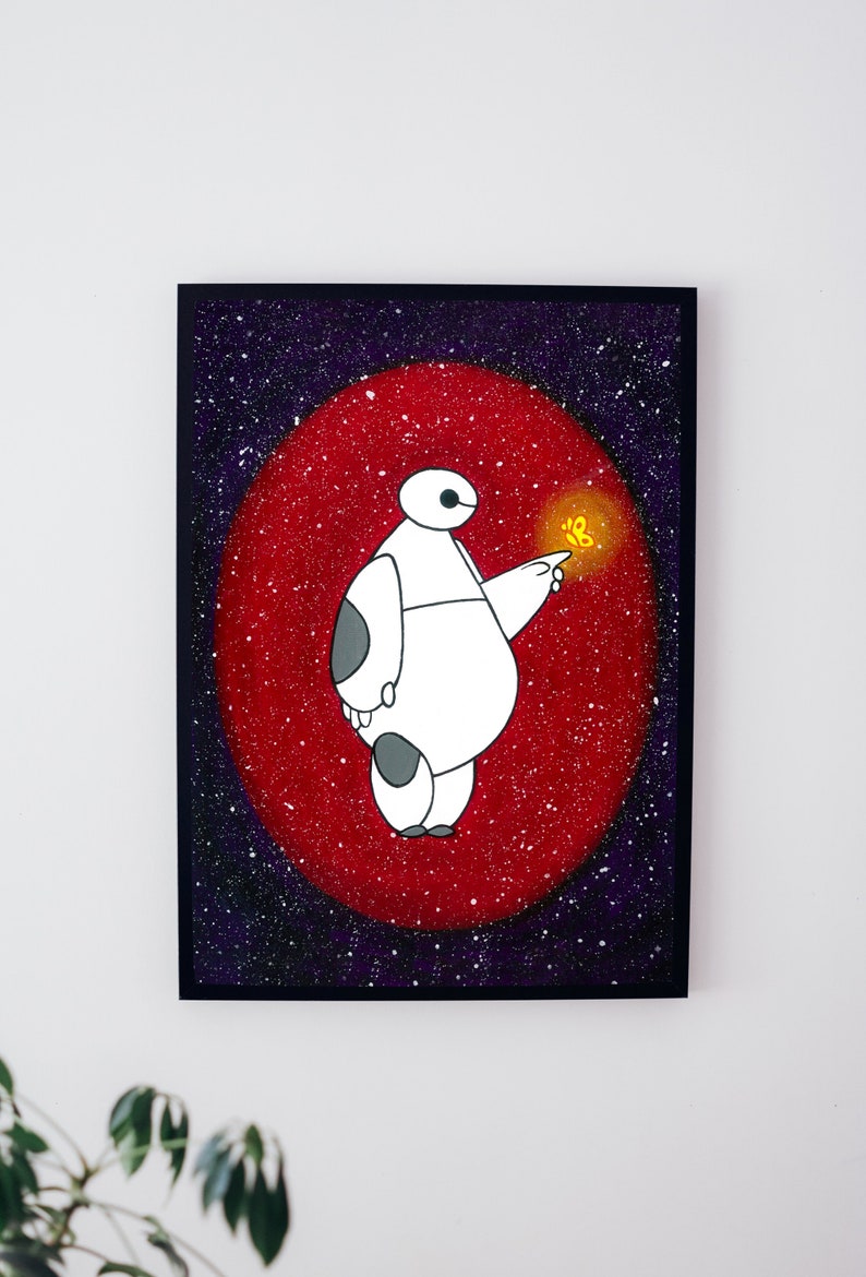 Baymax Art Printable Digital Download Poster - Etsy