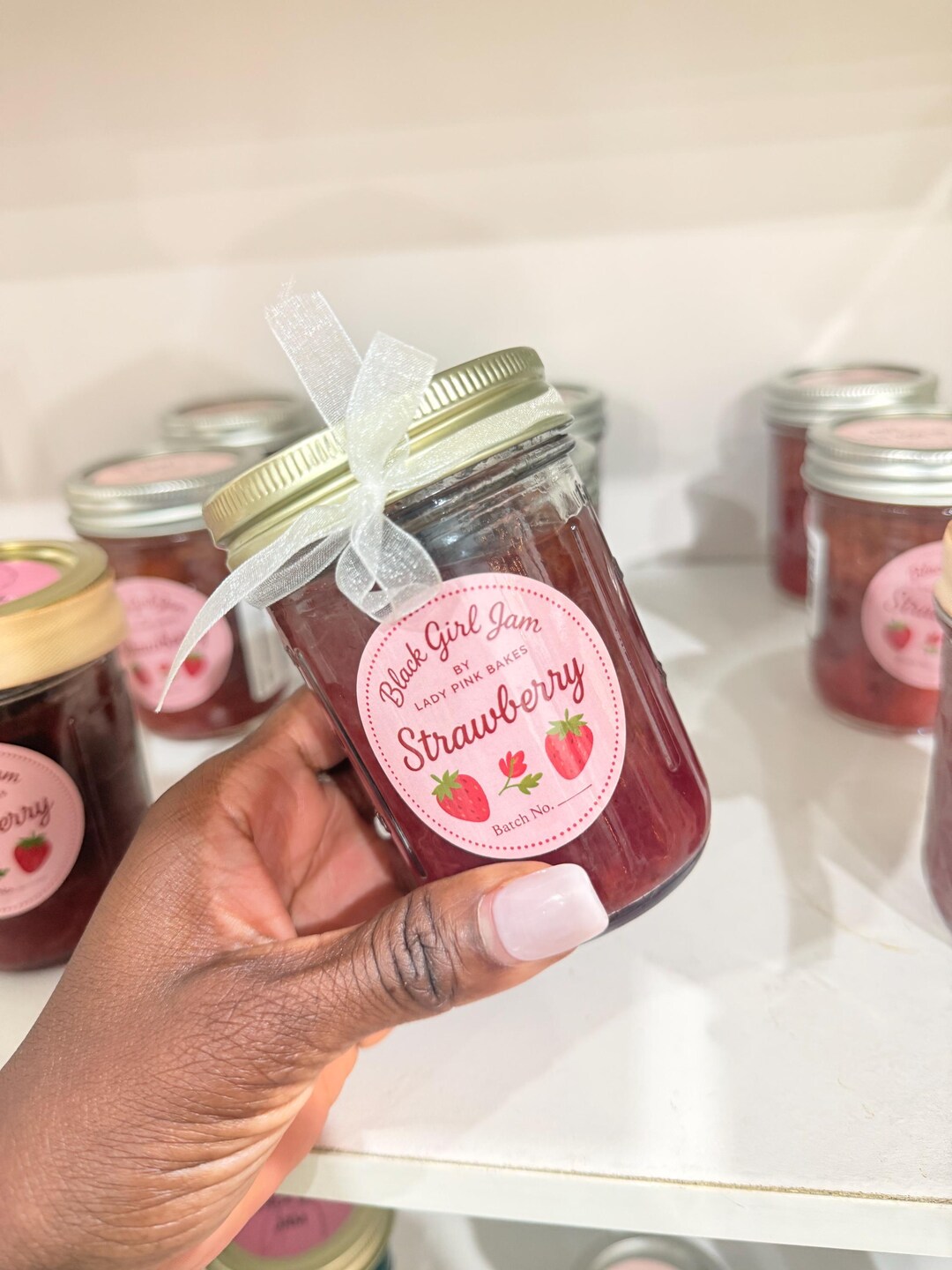 Strawberry Jam – Small-batch, Natural Fruit Jam in Glass Bottle - Etsy