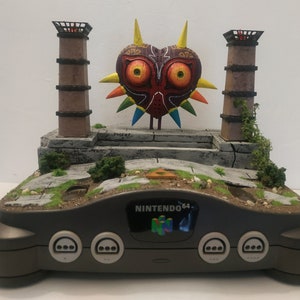 Handmade Nintendo 64 Diorama Majora's Mask NTSC Available - Etsy