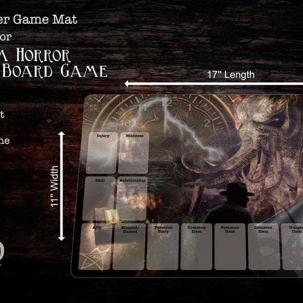 Arkham Horror Game Board - Etsy