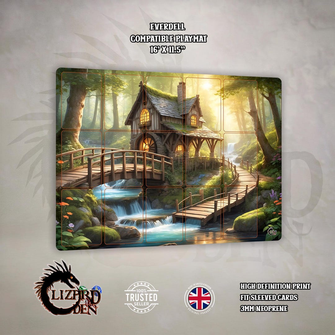 Everdell Compatible Playmat (unofficial Product) - Neoprene Mat - Etsy