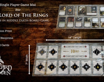 Middle Earth Game Mat | Etsy
