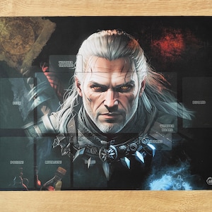 The Witcher Old World Compatible Playmat - Neoprene Mat - Dashboard - Etsy