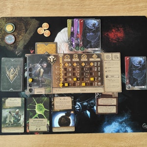 The Witcher Old World Compatible Playmat - Neoprene Mat - Dashboard - Etsy
