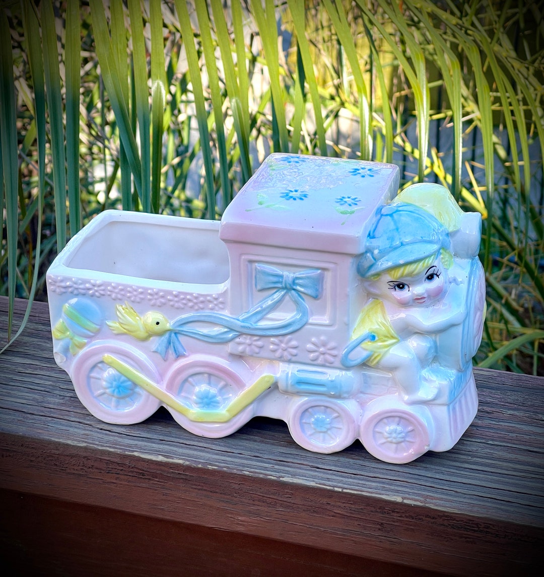 Vintage Baby Themed Planter - Etsy