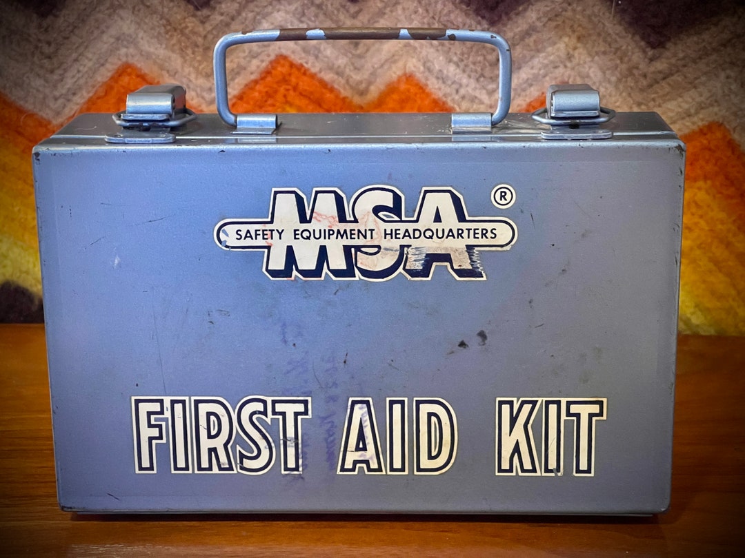Vintage First Aid Kit - Etsy