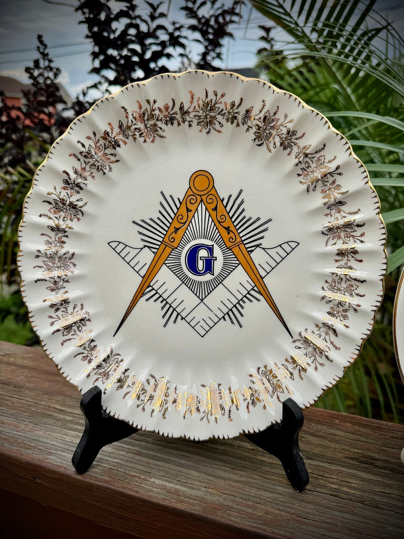 Vintage Masonic Plates - Etsy
