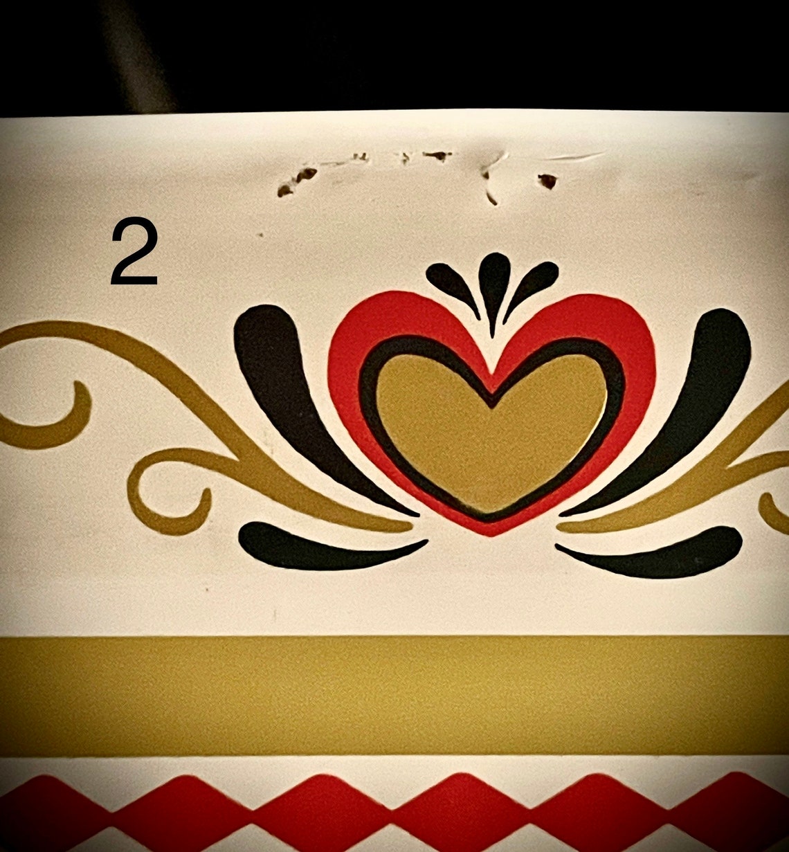 Mid Century Maxey Toleware Trays - Etsy