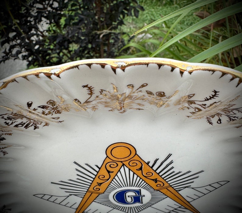 Vintage Masonic Plates - Etsy